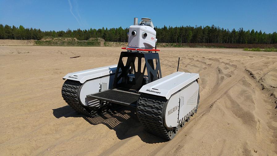 Ground Drone? Leica Geosystems, Milrem Launch Unmanned Ground Vehicle ...